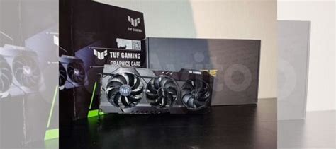 Asus tuf gaming rtx 3060 купить в Москве с доставкой | Электроника | Авито