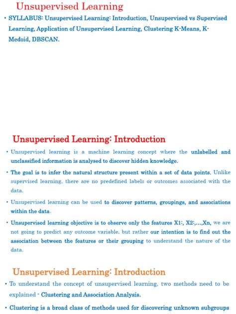 Unit 4 Pdf Cluster Analysis Machine Learning