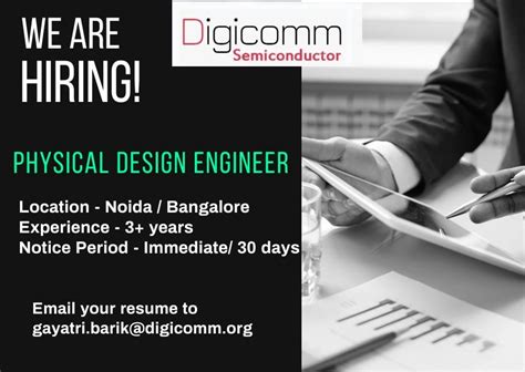 Gayatri Barik On Linkedin Hiring Physicaldesign Experience Location Notice