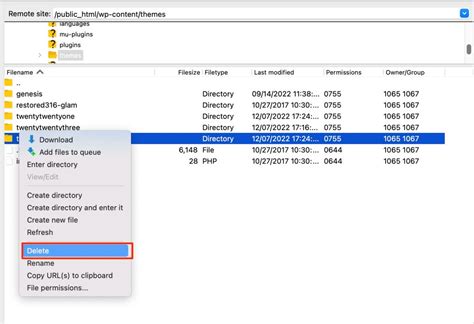 how to delete a wordpress theme 3 detailed methods