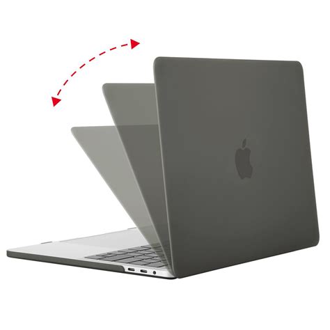 Frosted Hard Case For Apple MacBook Pro 13 Inch 2019 Grey