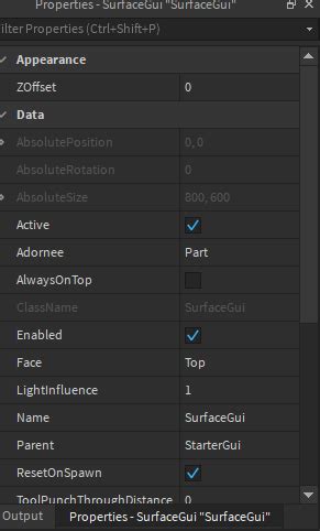 Tweening A SurfaceGUI Scripting Support Developer Forum Roblox