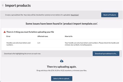 Importing Products In Bulk Lightspeed Retail X Series