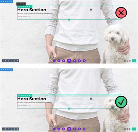 how create a full height section in divi · destaca