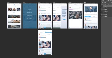 Mobile Ui Free Psd On Behance