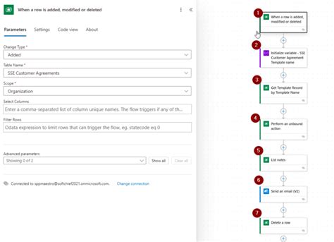 generate word template automatically from dataverse record in power automate and send as an