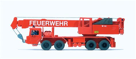 Emergency Krupp 35 Gmt Telescoping Crane On Faun Chassis Kit Plastic