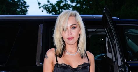 Miley Cyrus Cant Stop Wearing John Galliano For Dior