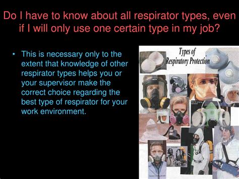 Ppt Respiratory Protection Training Osha 29 Cfr 1910 134 Powerpoint Presentation Id 442864
