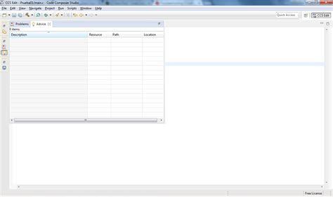 The Information In Advise And Problems Windows Desappear Code Composer Studio Forum Code