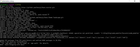 Github Hexo 新手搭建手冊 含各種TIPS與問題解決 雲沐居