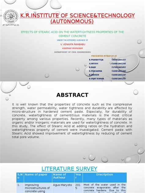 pranay teja pdf concrete cement
