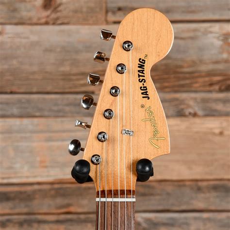 2021 Fender Jag Stang Kurt Cobain Signature Jag Stang Fender Jaguar Fender Artist Jaguar Blue