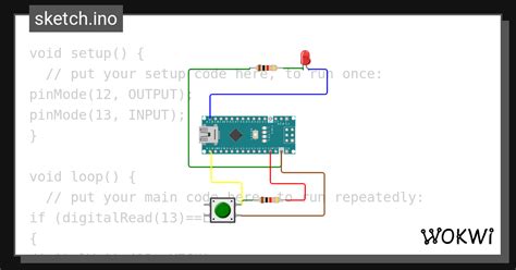 Pull Up Resistor Wokwi Esp32 Stm32 Arduino Simulator