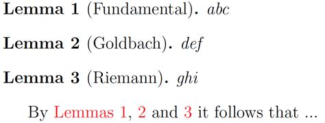 Cross Referencing Numbered Reference Writing Style Breakable Space Or Not Tex Latex