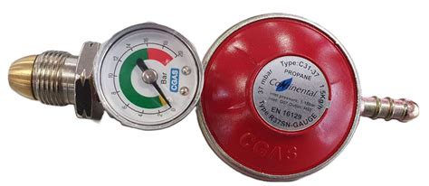 Propane Regulator With Gauge Regulators And Connectors Grassroutes
