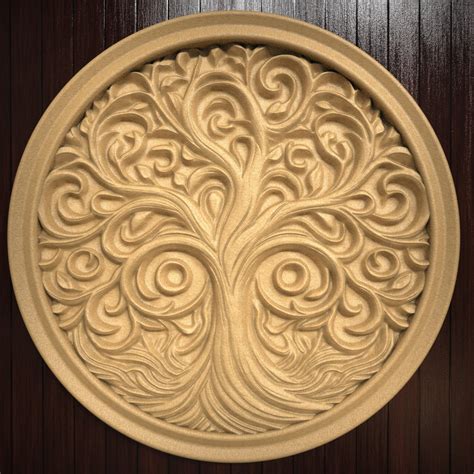 CNC Router Carving File STL File For Cnc Instant Download Vcarve Aspire Easel File