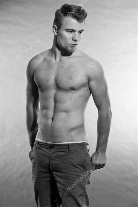 Muscled Fitness Man Stock Photo By Ysbrand