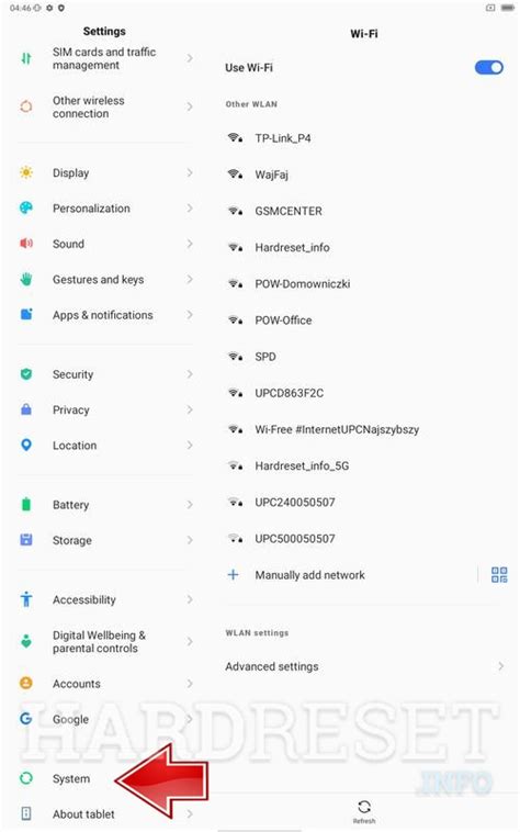 Reset Network Settings Blackview Tab 12 How To