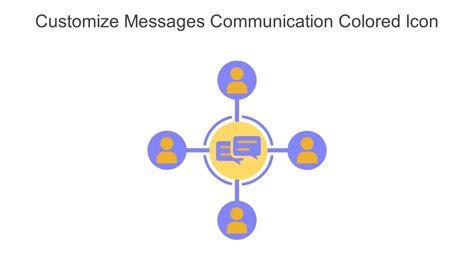 Customize Messages Communication Colored Icon In Powerpoint Pptx Png