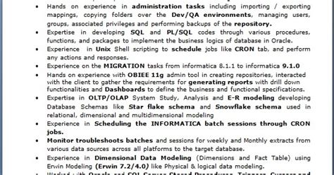 Informatica Developer Sample Resume Format In Word Free Download Informatica Developer Sample Resume Format In Word Free Download