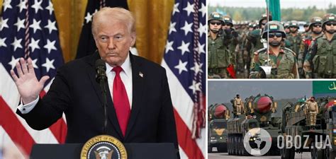 Індія Пакистан конфлікт Трамп назвав бойові дії між Делі і Ісламабадом ганьбою Oboz Ua