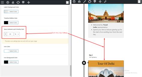 Timeline Builder General Settings Customize Your Timelines