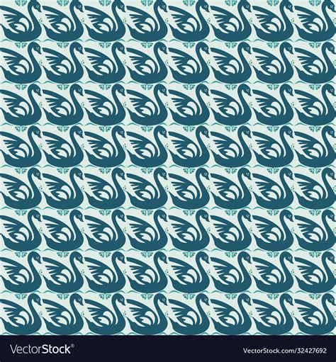 Abstract Ornamental Patch Seamless Pattern Vector Image