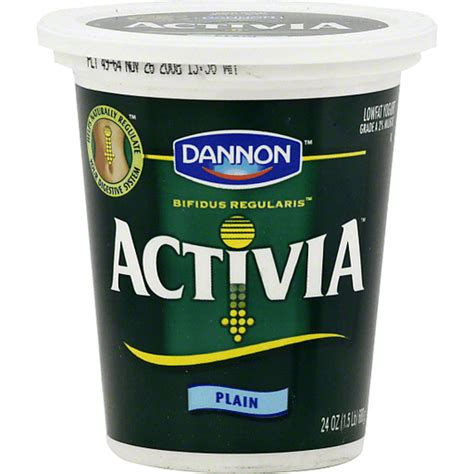 Activia Yogurt Lowfat Plain Low Fat And Nonfat Sun Fresh