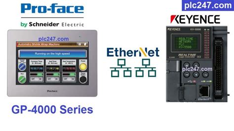 HMI Proface PLC Keyence Ethernet Connection Plc247 Com