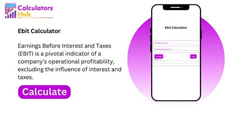 Ebit Calculator Online