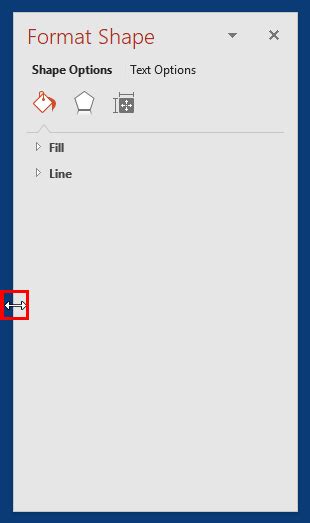 Format Task Panes In Powerpoint 2019 For Windows