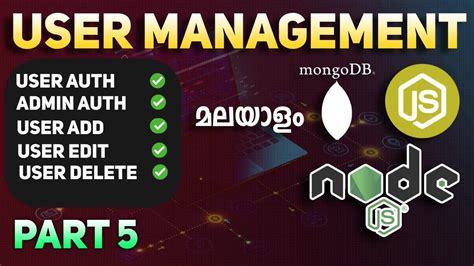 User Management System Using Nodejs Mongodb View Engine Mvc