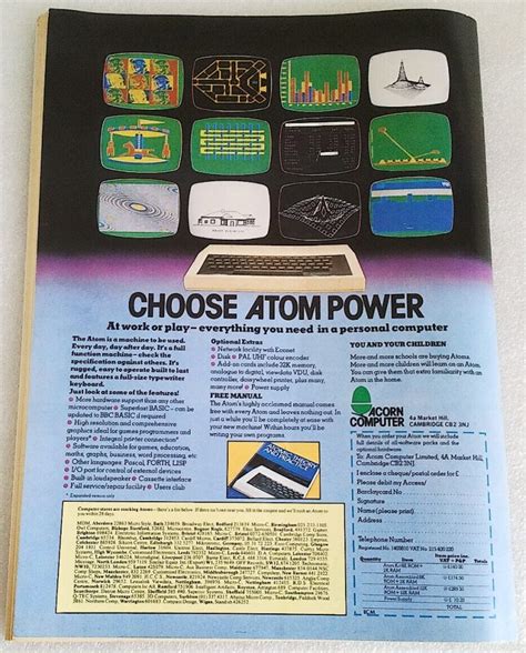 The Acorn Atom When Computers Were Built In Britain 80s Heaven
