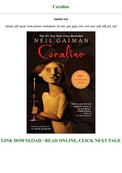 Pdf Download Coraline Full Pages