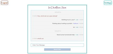 GitHub ArcturusInk ChatBox A Simple Chat Box Interface Made Out Of Html And Css