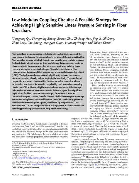 low modulus coupling circuits a feasible strategy for achieving highly