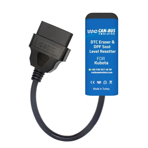 Kubota Dtc Error Code Clearer And Dpf Soot Level Resetter