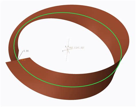 Tutorial How To Model Self Intersecting Möbius Strip Grabcad Tutorials