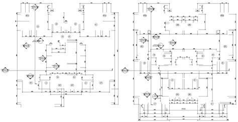 Door Layout Plan With Air Circulation Detail Dwg Autocad File Cadbull