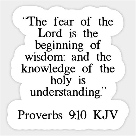 Proverbs 9 10 Kjv By Ibmclothing Fear Of The Lord Proverbs 9 Proverbs
