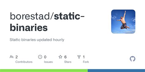 github borestad static binaries static binaries updated hourly