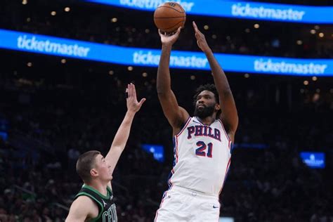 Joel Embiid Cancels Out Jaylen Brown Jayson Tatum In 76ers Game 5 Win
