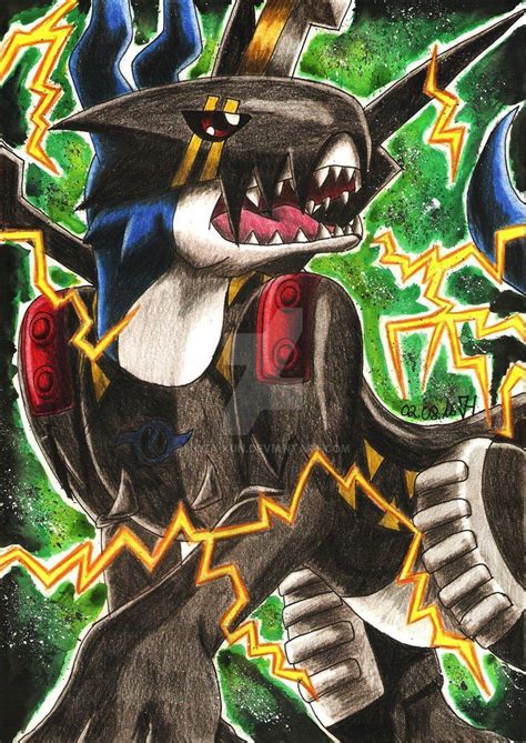 Digimon Raidramon Wallpapers Wallpaper Cave