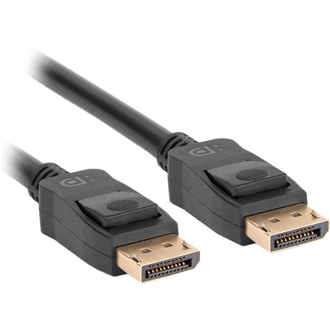 Rocstor DisplayPort 1.4 Cable (6') Y10C282-B1 B&H Photo Video