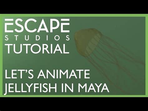 Free Video: Animate a Jellyfish in Maya - Escape Studios Tutorial from Escape Studios | Class ...