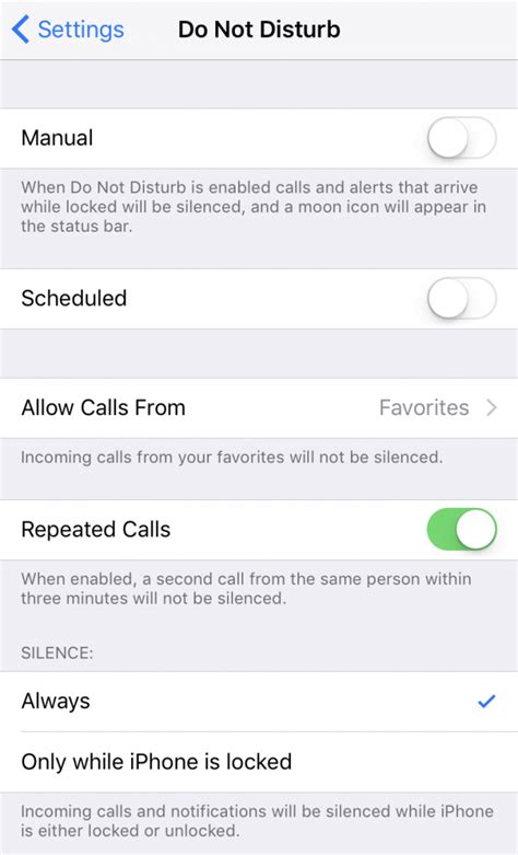 Automatically Mute Your IPhone At Night