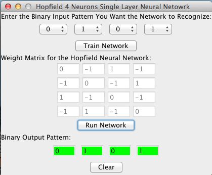 Moeabdol Hopfield Neural Network