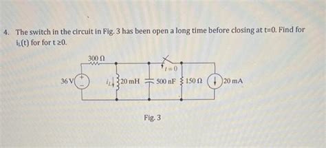 Solved The Natural Voltage Response Of The Circuit In Chegg