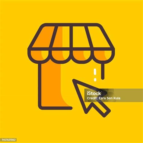 온라인 상점 색상 플랫 라인 아이콘 디자인 편집 가능한 스트로크 웹 페이지 모바일 앱 Ui Ux 및 Gui 디자인에 적합합니다